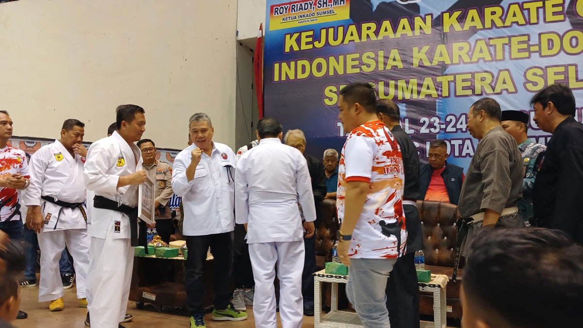Inkado Sumsel Gelar Open Tournamen Dan Festival Kejuaraan Karate Cup ...